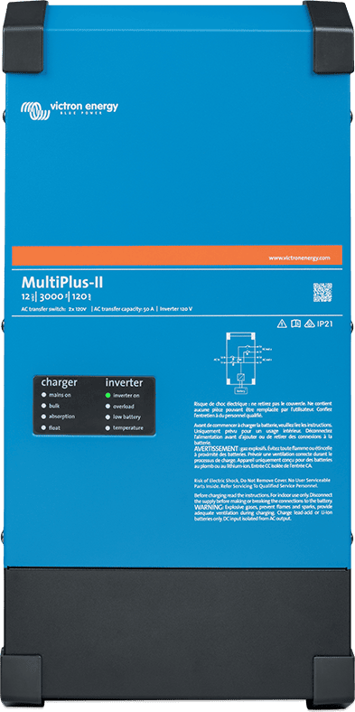 Victron - MultiPlus-II 24/3000/70-50 2X120V (UL)